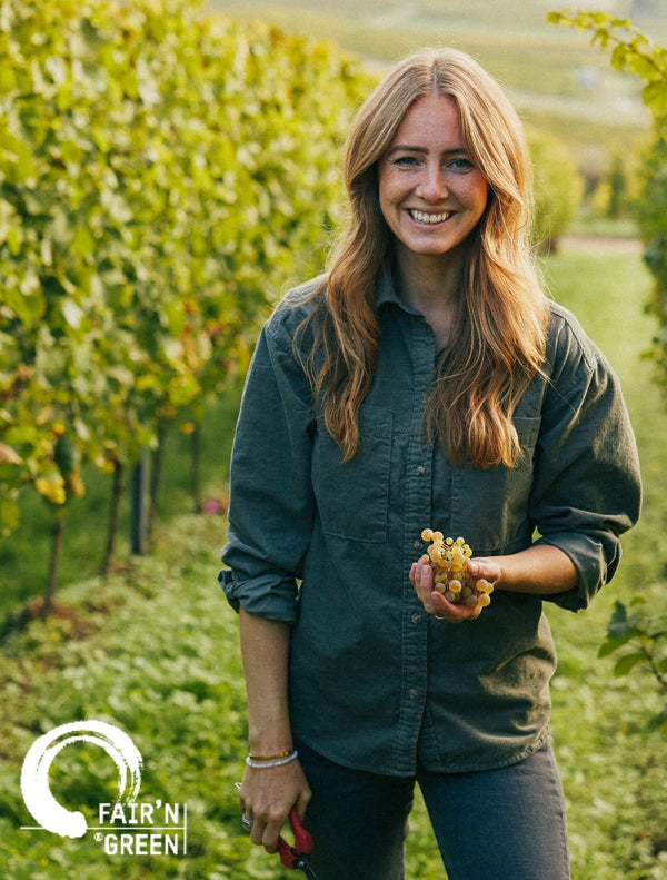 Juliane Eller Winzerin und Gründerin von JUWEL Weine